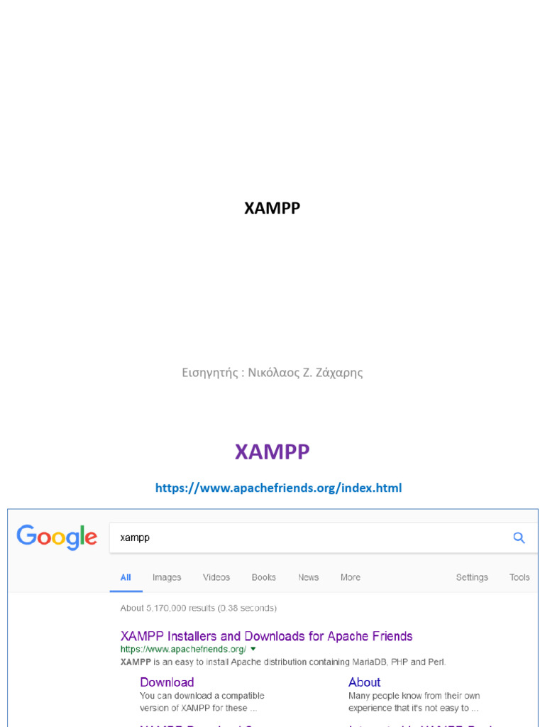1 Xampp | PDF