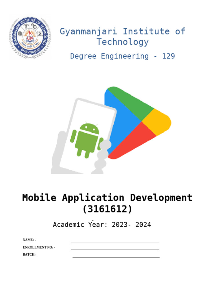 Lab Manual-IT (MAD) | PDF | Parsing | Application Software
