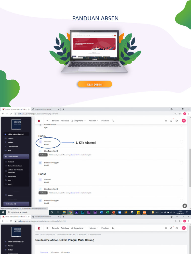 Panduan Absen | PDF