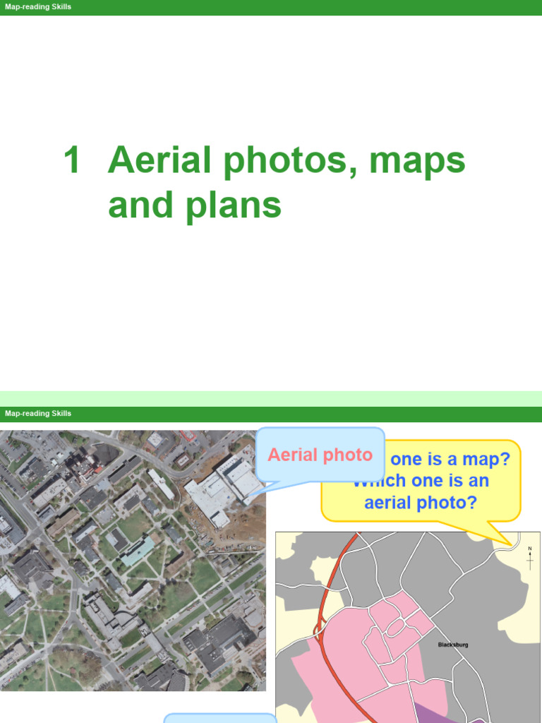 Aerial Photos, Maps and Plans | PDF | Map | Earth Sciences