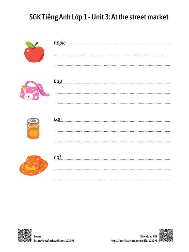 Unit 3 - at The Street Market | PDF