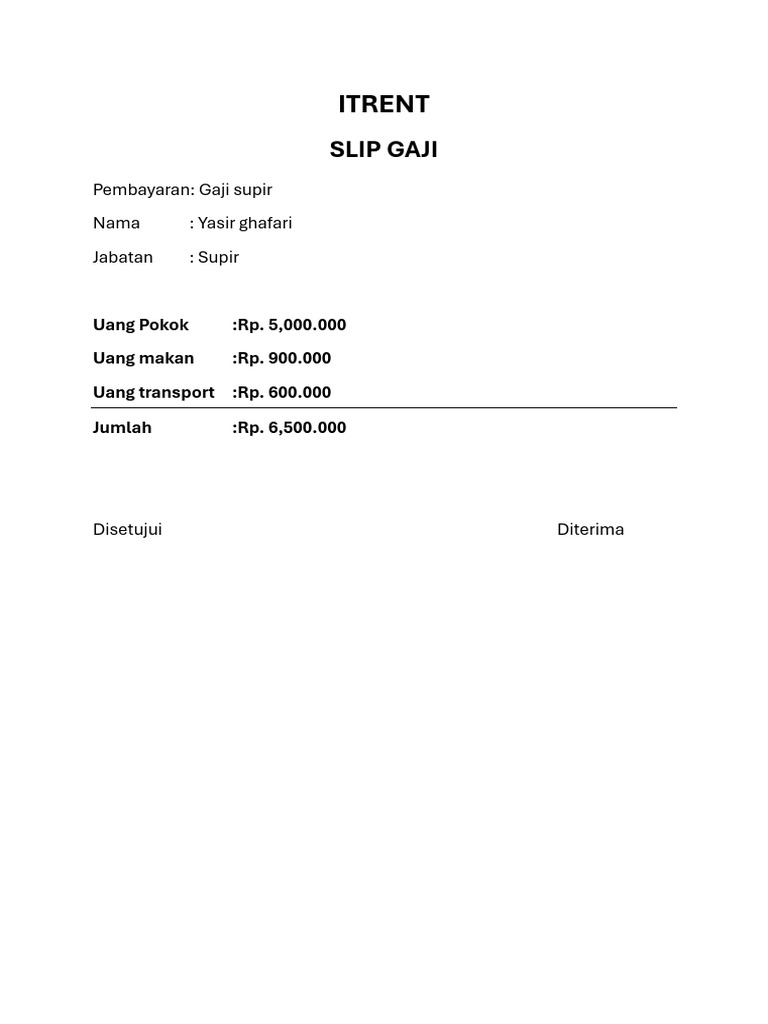 SIlp Gaji | PDF