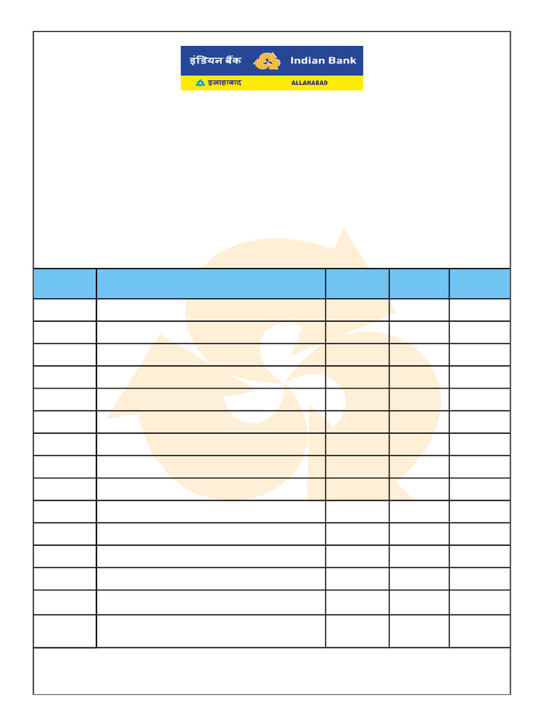 Indian Bank Statement Overview | PDF | Banking Technology | E Commerce