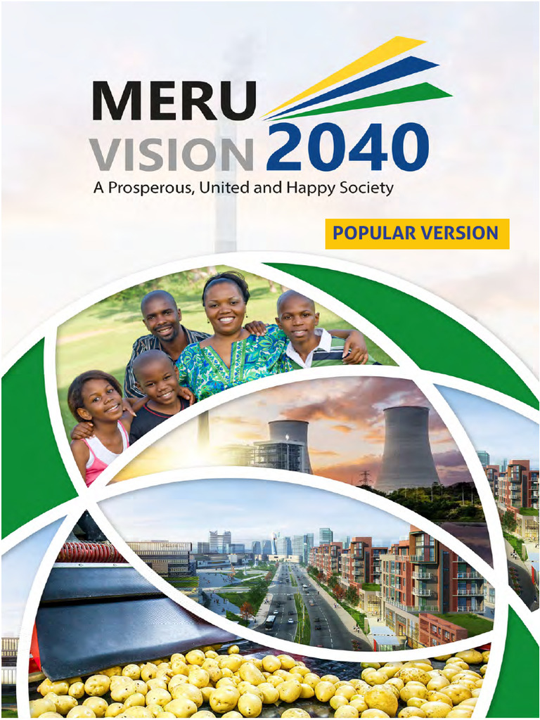 Meru Vision 2040 Summary | PDF | Agriculture | Crops
