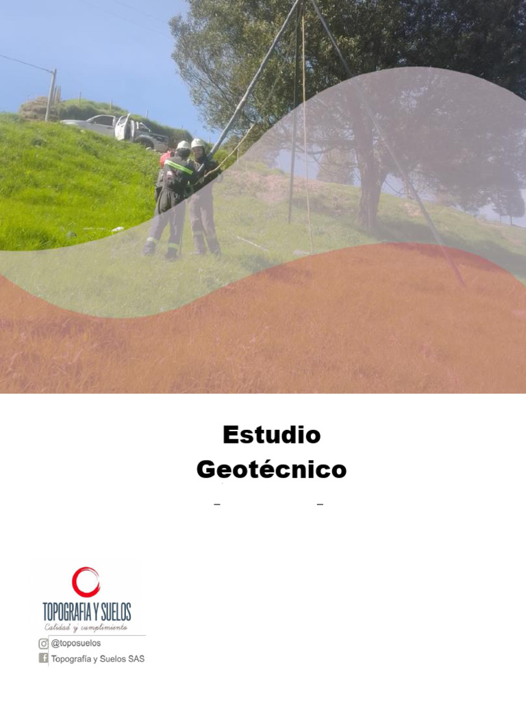 Estudio de Suelos | PDF | Fundación (Ingeniería) | Ciencias de la Tierra