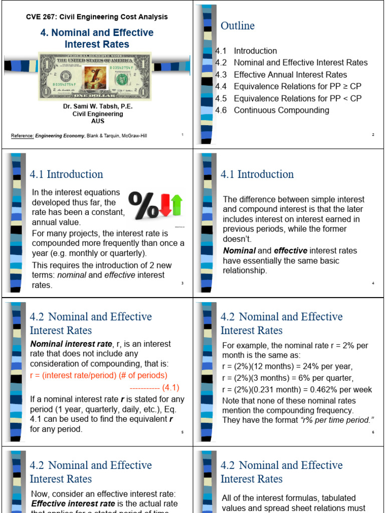 Chap4 Interest Rate | PDF | Interest | Private Sector