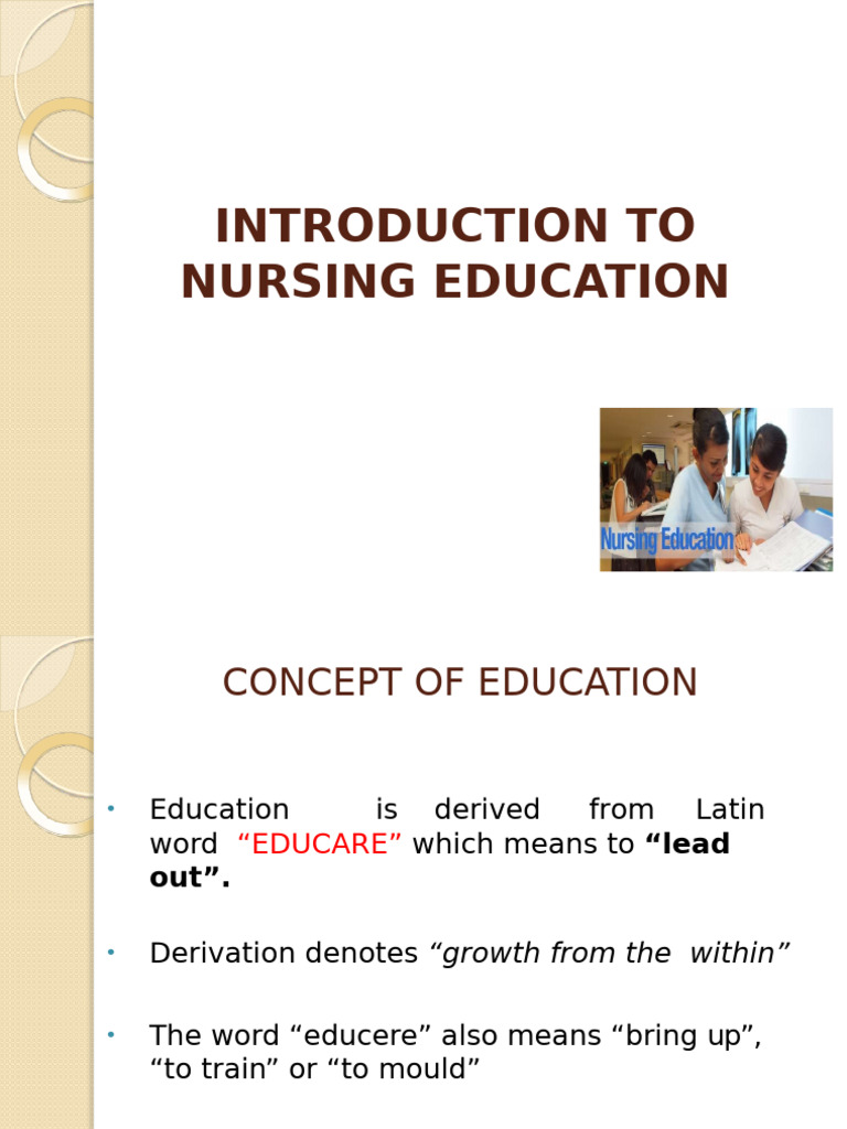 Nursingeducation-Concept, Definition, Aims | PDF | Nursing | Knowledge