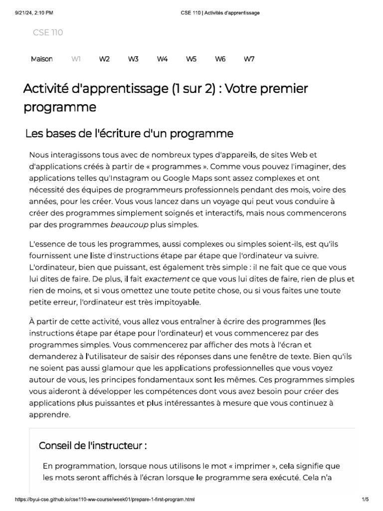 Premier Program Python | PDF