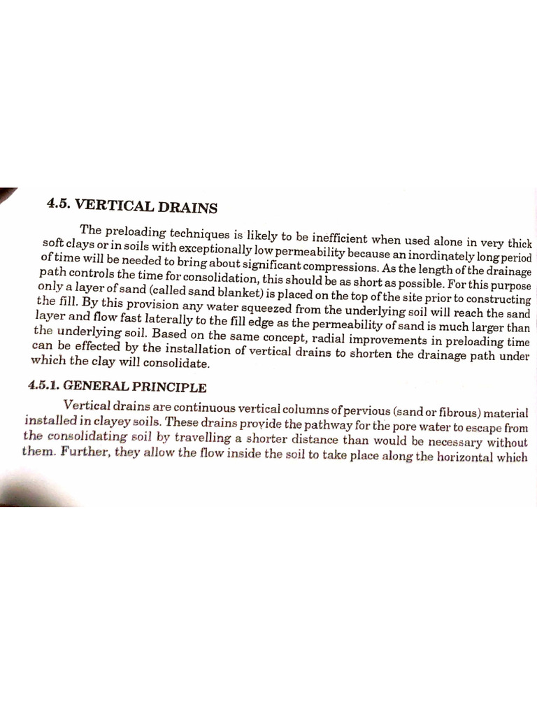 Vertical Drains | PDF