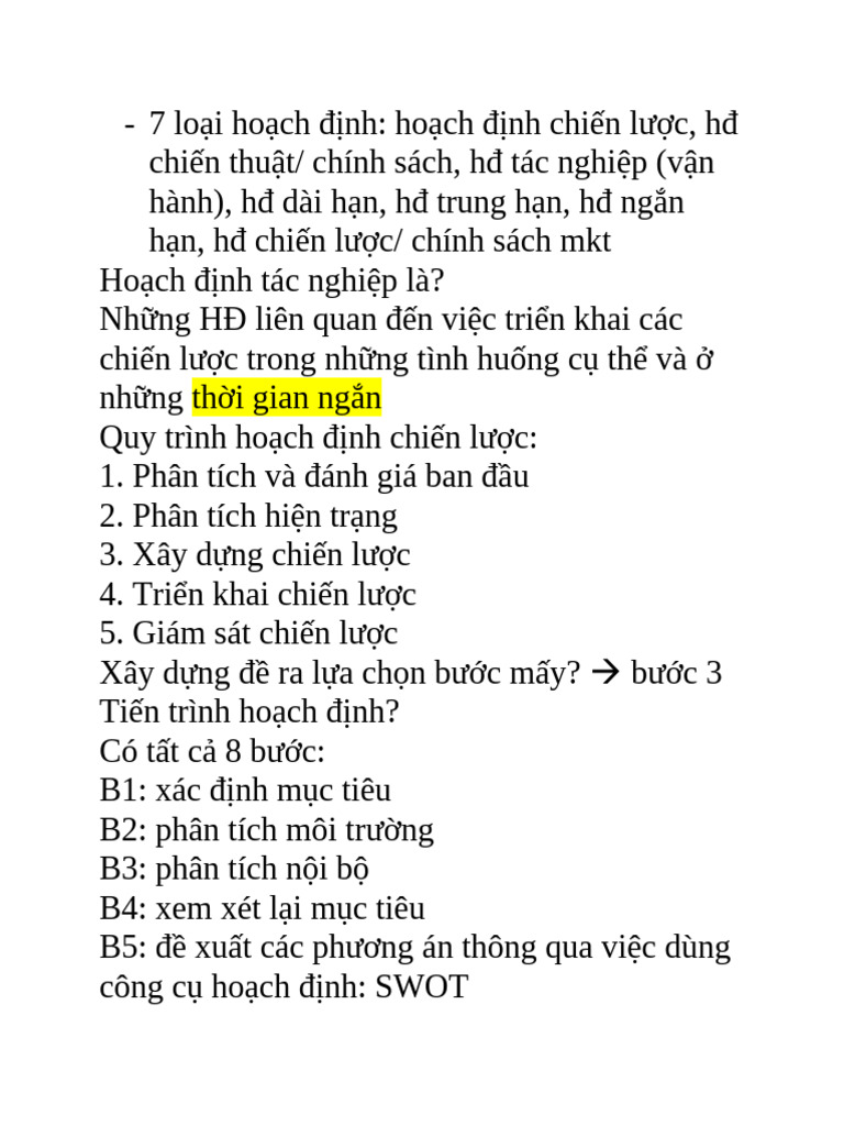 Ôn Thi QTH | PDF