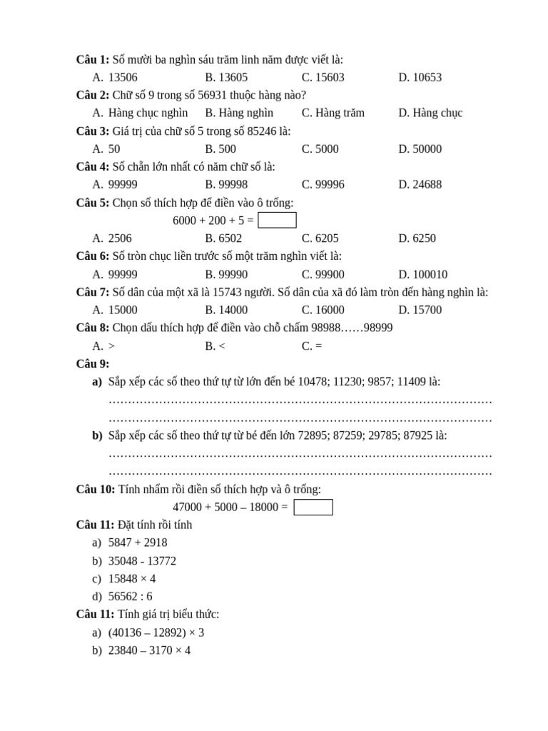 Chương 1 bài 1+2 | PDF