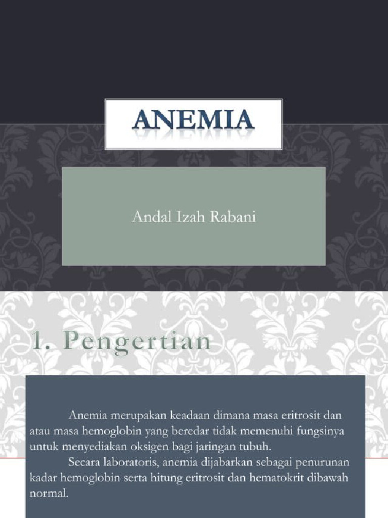 ANEMIA | PDF