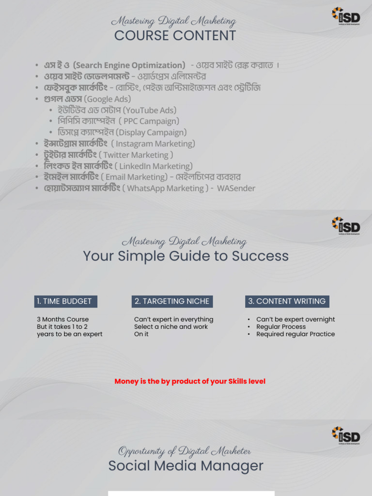 Digital Marketing Guideline | PDF