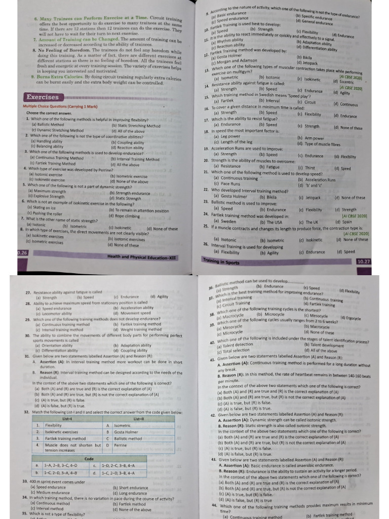 Unit-10 Book Back Exercises | PDF