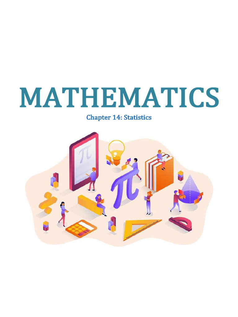 Chapter - 14 Statistics | PDF | Mean | Mode (Statistics)