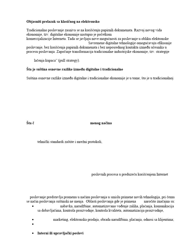 Pitanja Za Temu 3 | PDF