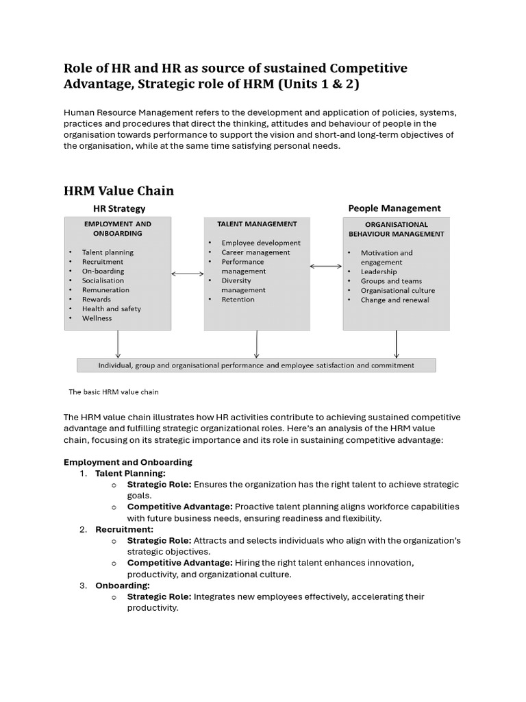 HR Models and Theories | PDF | Employee Retention | Human Resource ...