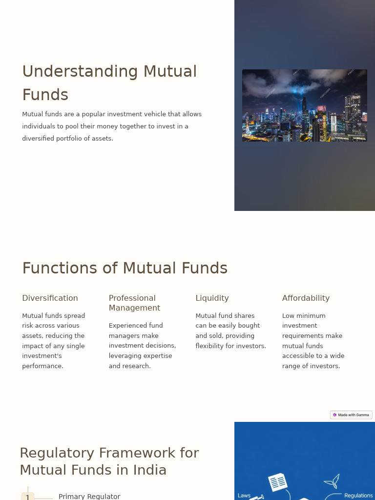 Understanding Mutual Funds 1 | PDF | Investing | Mutual Funds