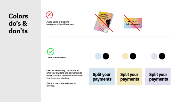 Tamara-Brand Guidelines Partial Message - 6 | PDF