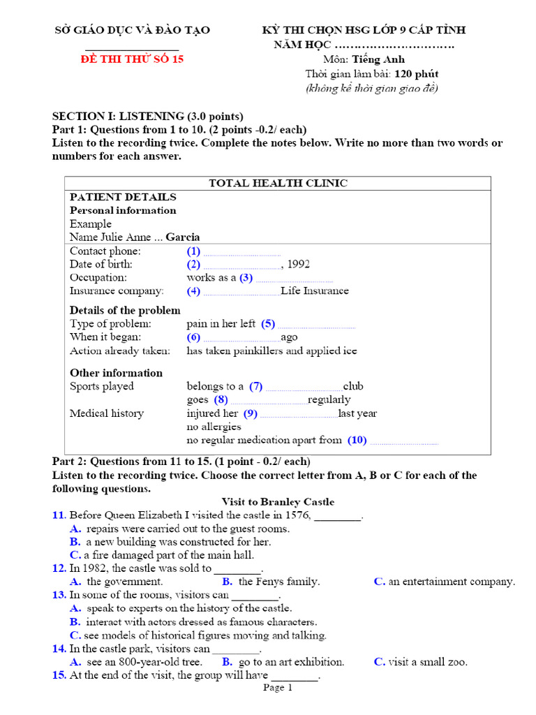 De Thi Thu So 15 20192020doc - 1600 - PDF - Gdrive.vip | PDF
