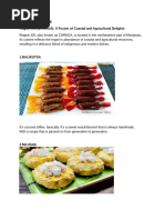 Famous Davao Delicacies You Should Try | PDF | Foods | Cuisine