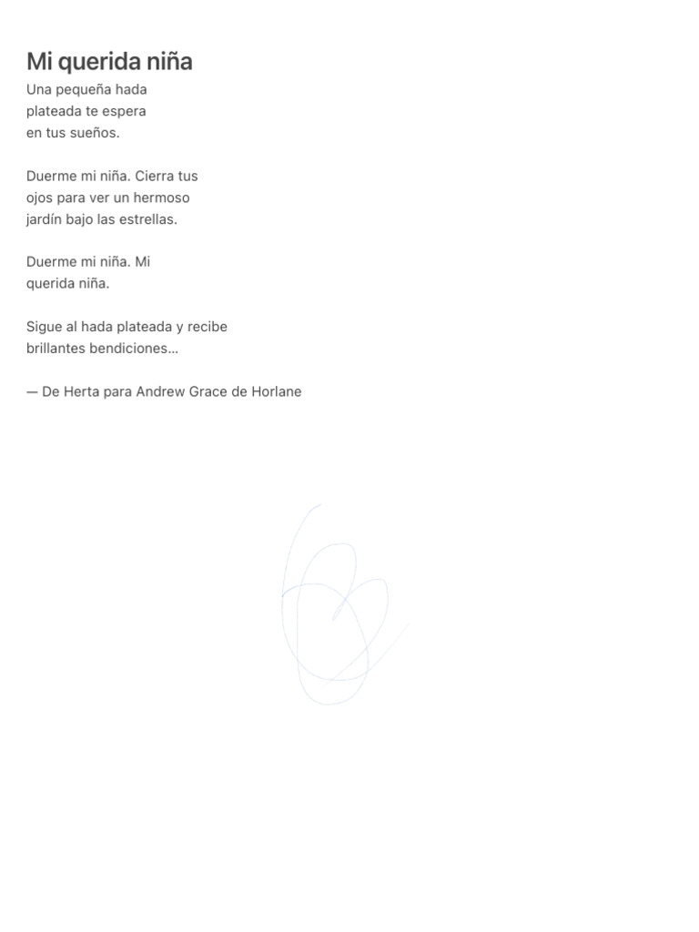 Mi Querida Niña | PDF