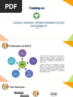 GOTS V 8.0 Draft 1.0 | PDF | Textiles | Certification