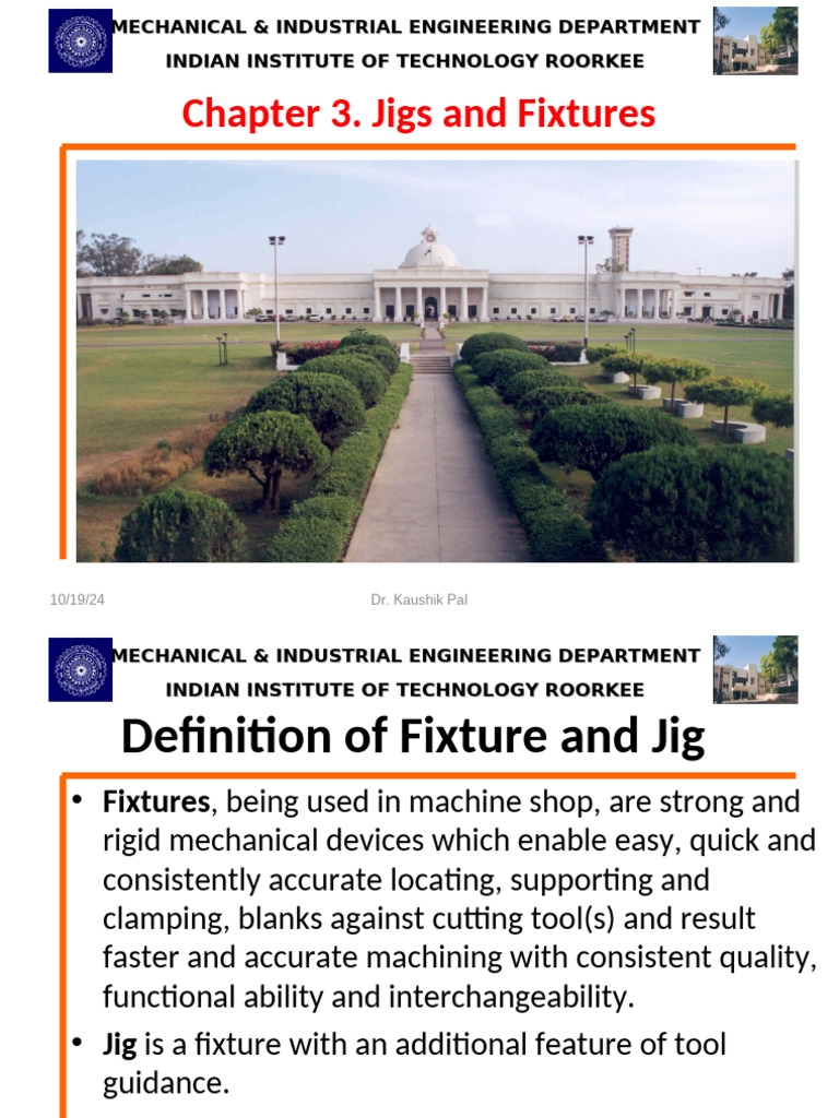 Jigs & Fixtures Guide for Engineers | PDF | Drilling | Metalworking