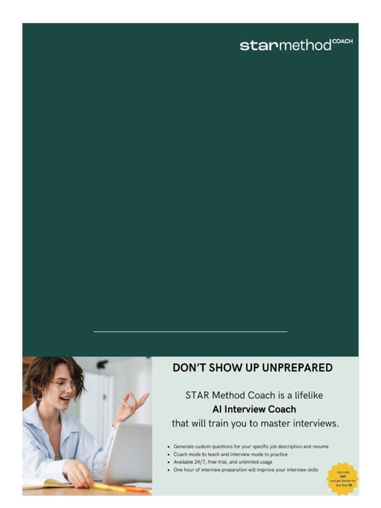 Shell Interview Questions Answers Star Method Guide | PDF | Artificial ...