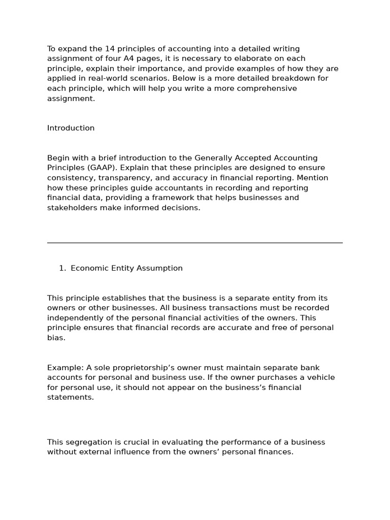 Document | PDF | Financial Statement | Going Concern