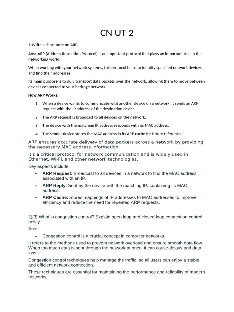 Computer Networks | PDF | Routing | Transmission Control Protocol