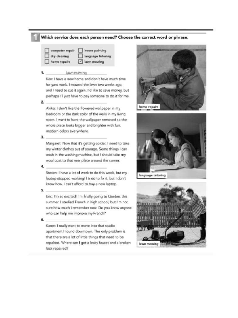 Getting things done ex1-3 | PDF