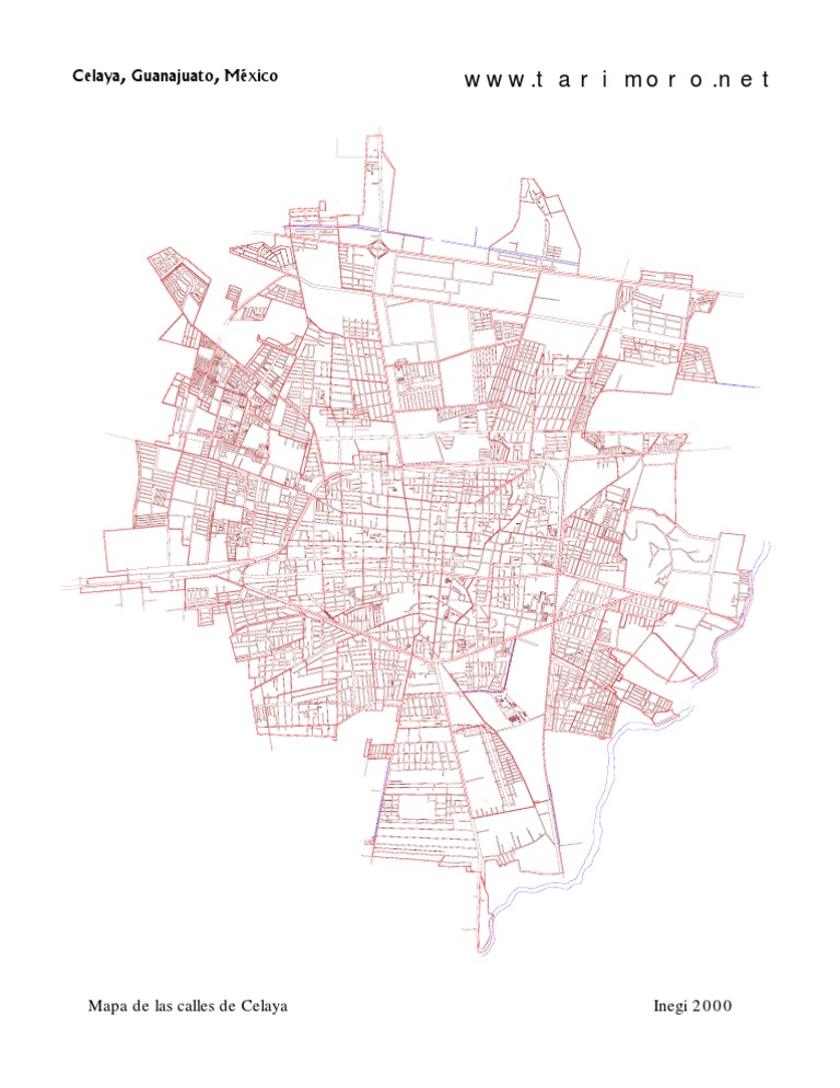 Mapa de Celaya, Guanajuato | PDF | revolución mejicana | Nueva españa