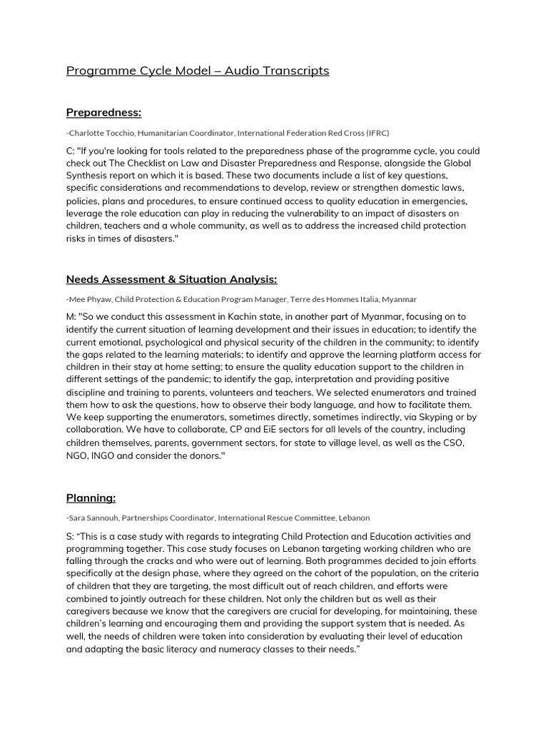 I1hxisIWcQf0q9xm - 6MndhqkrJc4ZWw8G-Programme Cycle Model - Audio ...