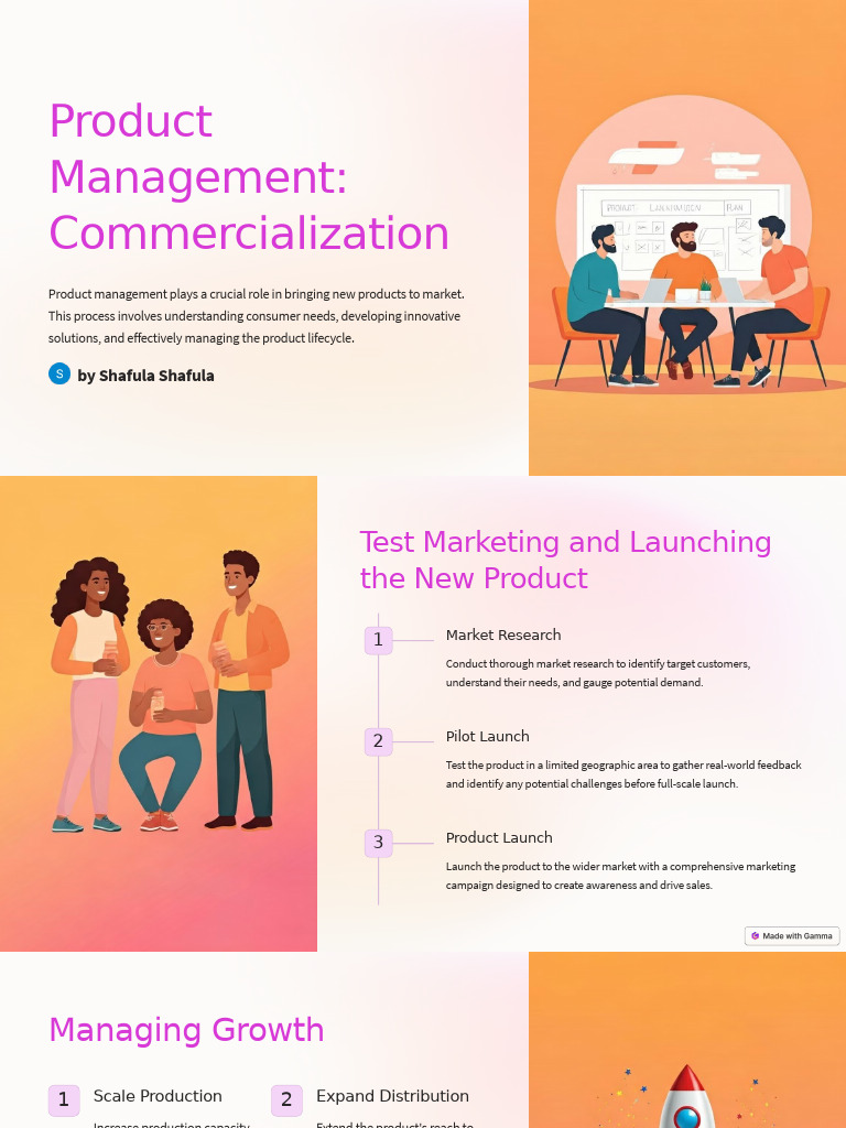 Product Management Commercialization | PDF | Marketing | Brand