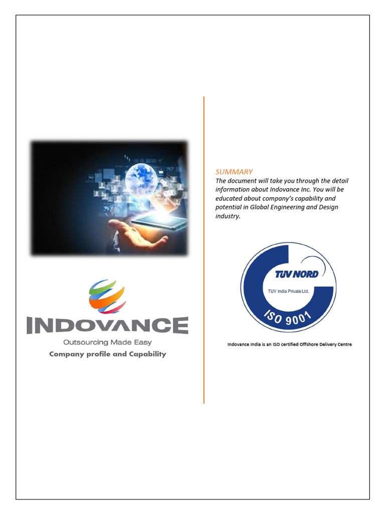 Indovance Company Profile | PDF | Autodesk Revit | Building Information ...