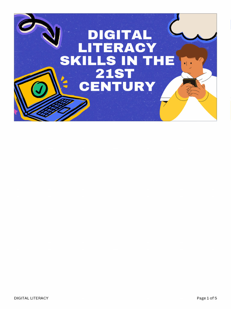 Digital Literacy | PDF