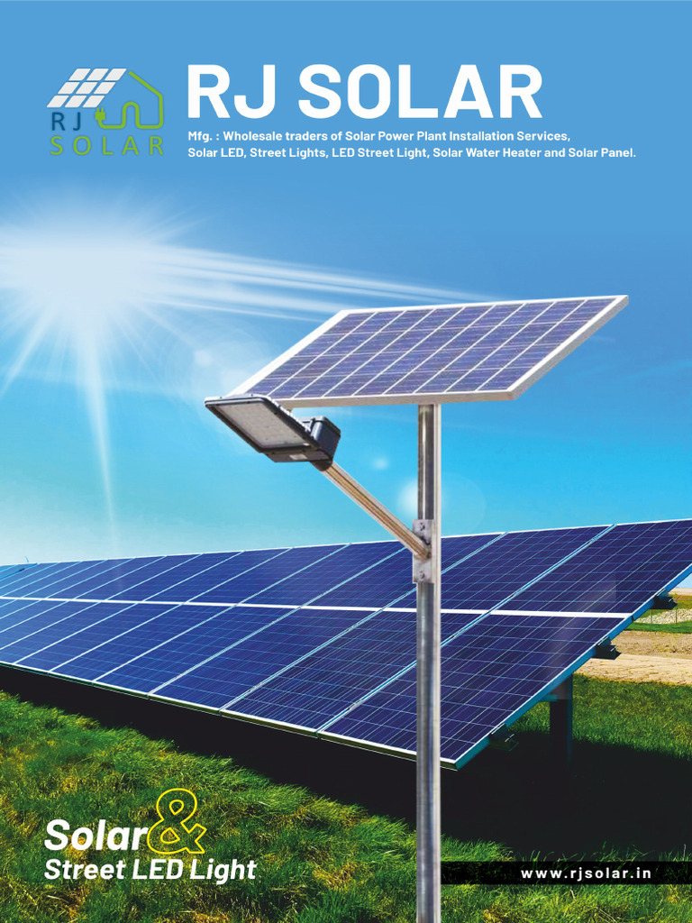 RJ SOLAR CATALOGUE (1) | PDF