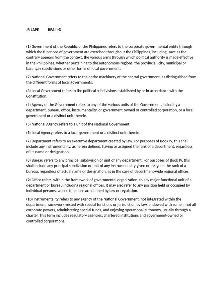 JR Lape Bpa Ii-D | PDF | Politics