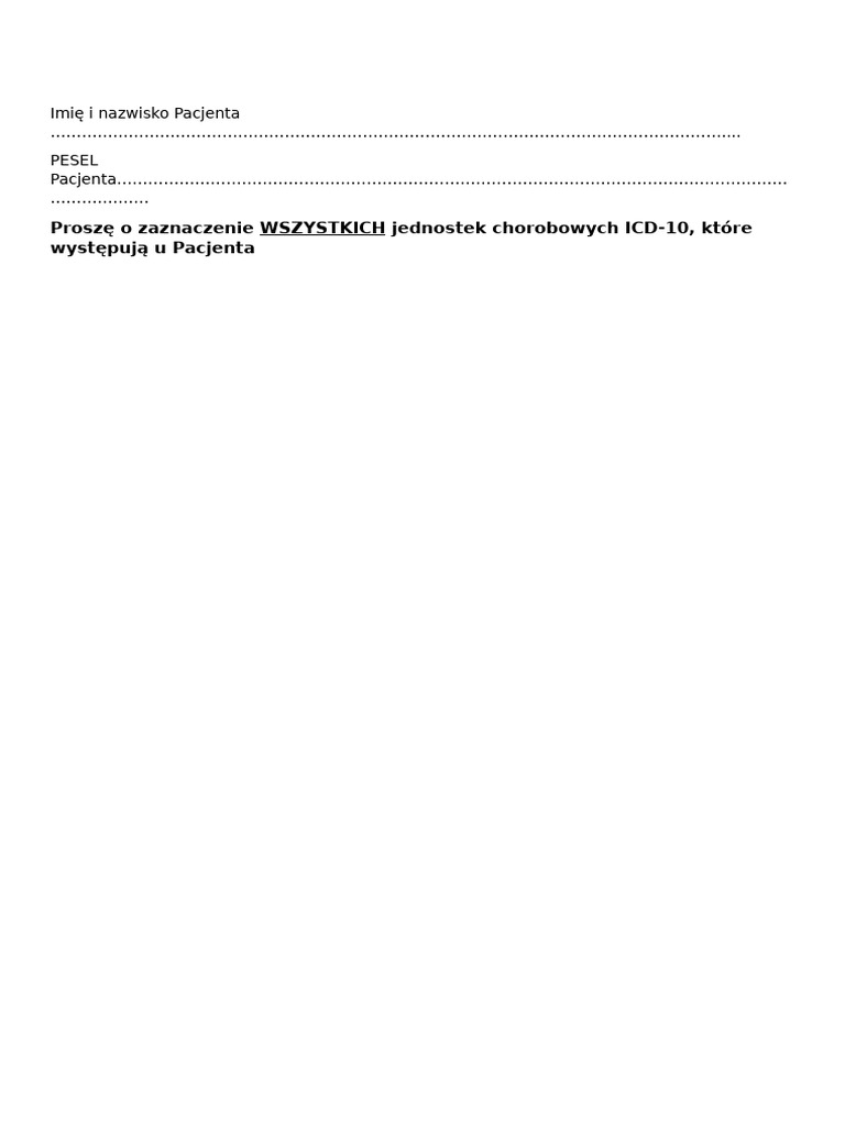 Icd - 2025 - 11.10.2024 Wersja As 3-1 | PDF