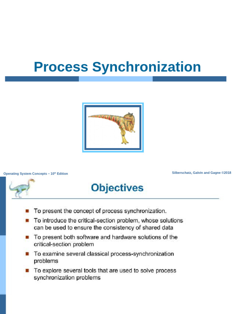 Process Synchronization in Operating Systems | PDF | Operating System ...