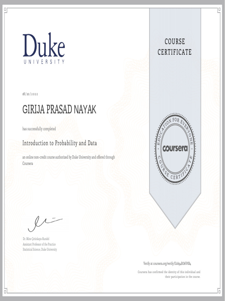 DUKE University | PDF | Statistics