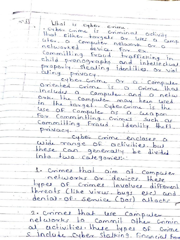 CYBER Security - 1 Assignment | PDF | Computer Security | Security