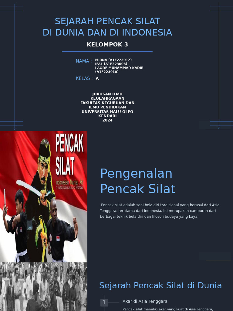 Materi Presentasi Pencak Silat | PDF