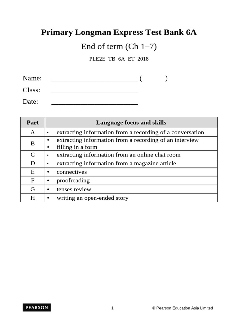 Ple2e TB 6a Et 2018 | PDF | Ballet Dancer