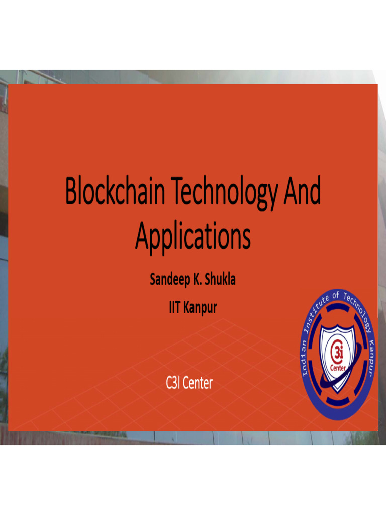 Slides Nptel Blockchaintechnologyapplications Pdf Key Cryptography