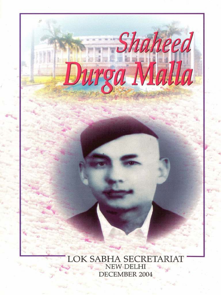 Shaheed Durga Malla: A Freedom Fighter's Legacy | PDF
