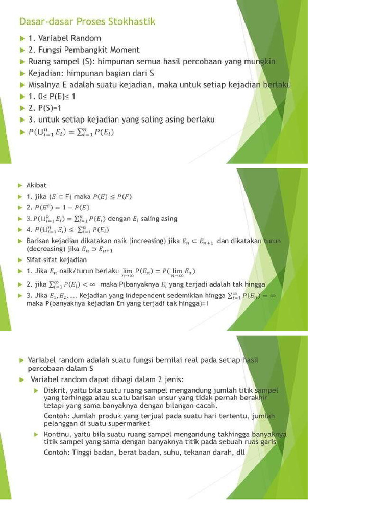 Stokastik | PDF