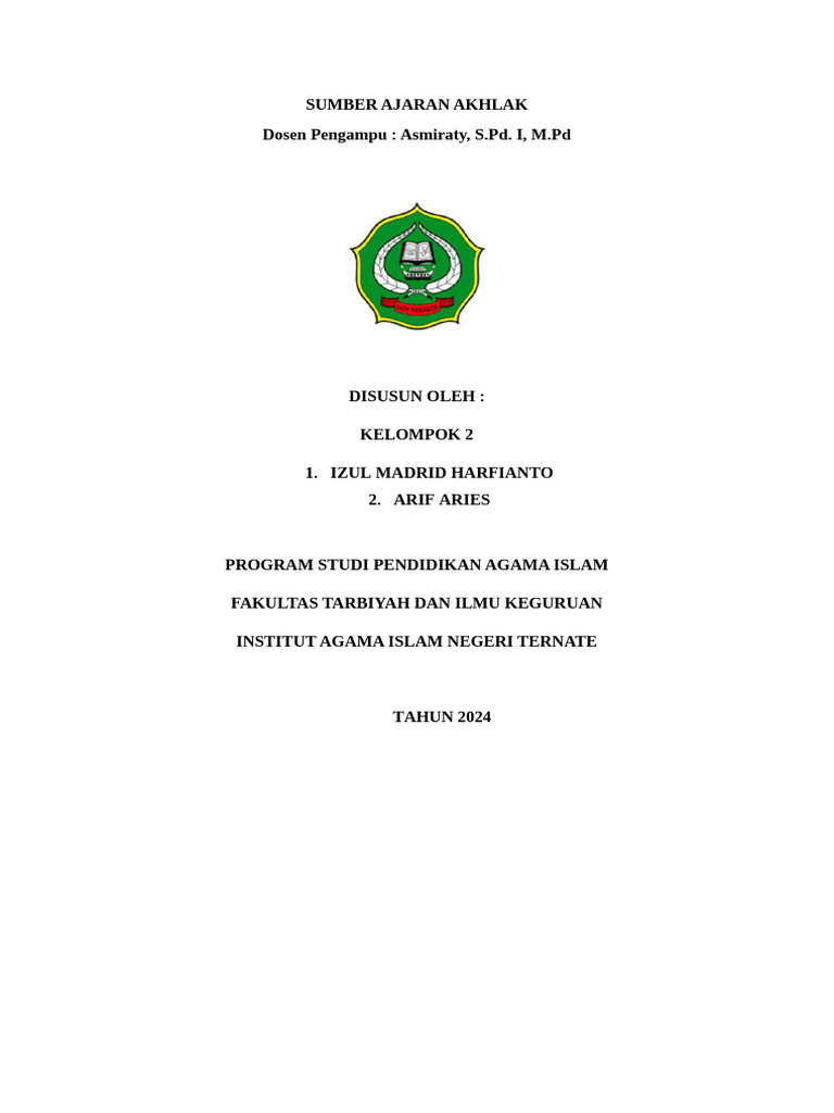 Memahami Cara Menghindari Perilaku Tercela (Hubb Al-Dunya, Hasad, Ujub ...