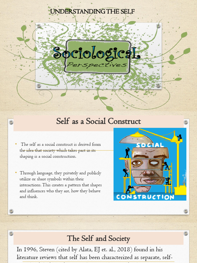 The Social Construction of Self | PDF | Cognitive Science | Psychology